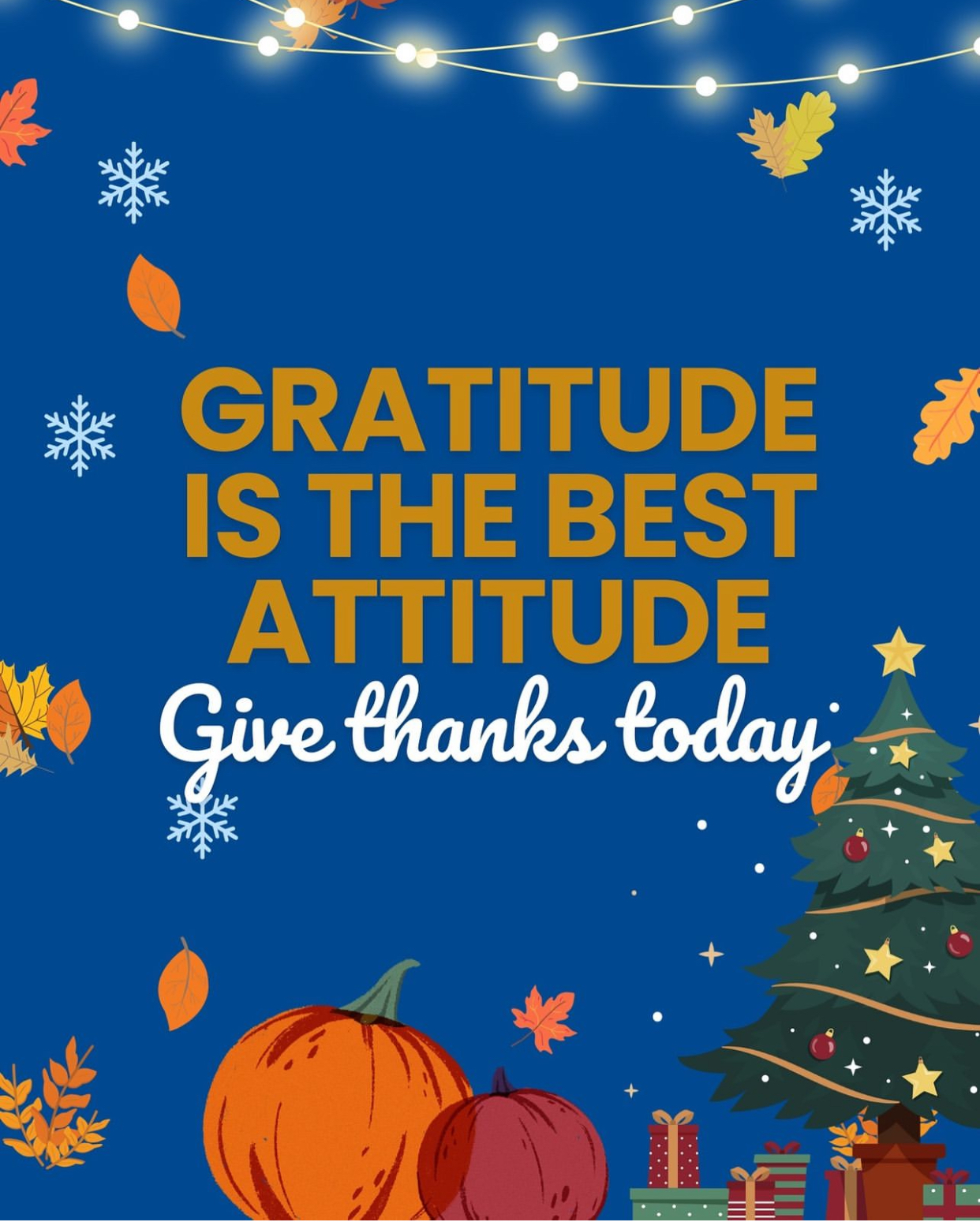 Gratitude is the Best Attitude: Thanksgiving Fundraising Campaign – The ...